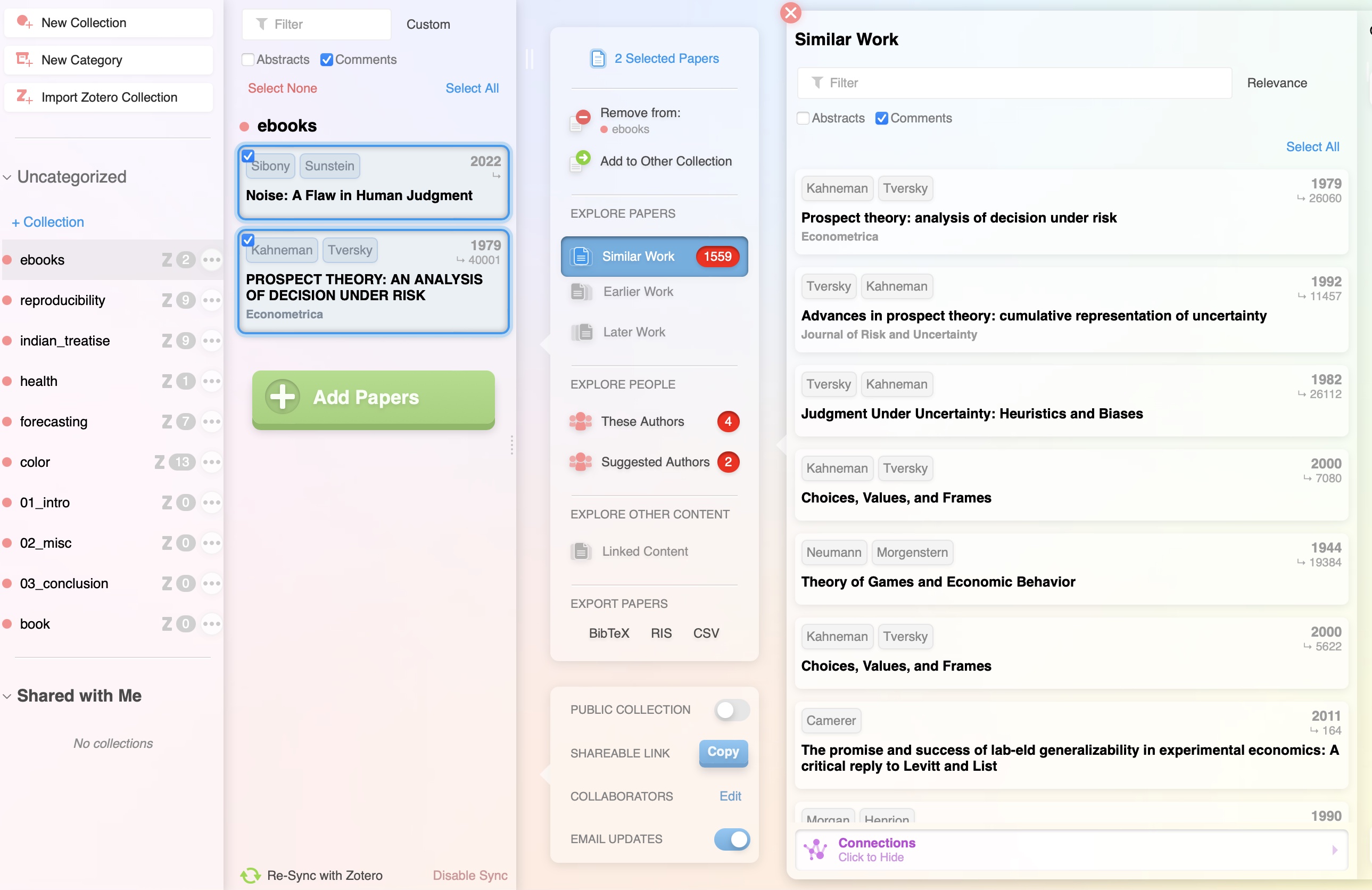 Research with E-books